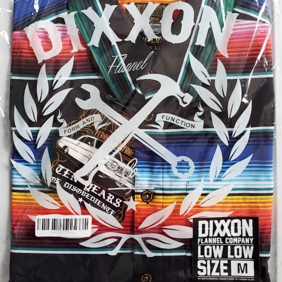 DIXXON | Shirts | Dixxon Low Low 223 Mens Short Sleeve Party Shirt ...